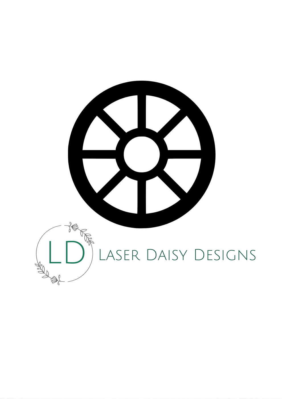 3mm Gloss Colour Cast Acrylic Wheel Shape. – Laser Daisy Designs